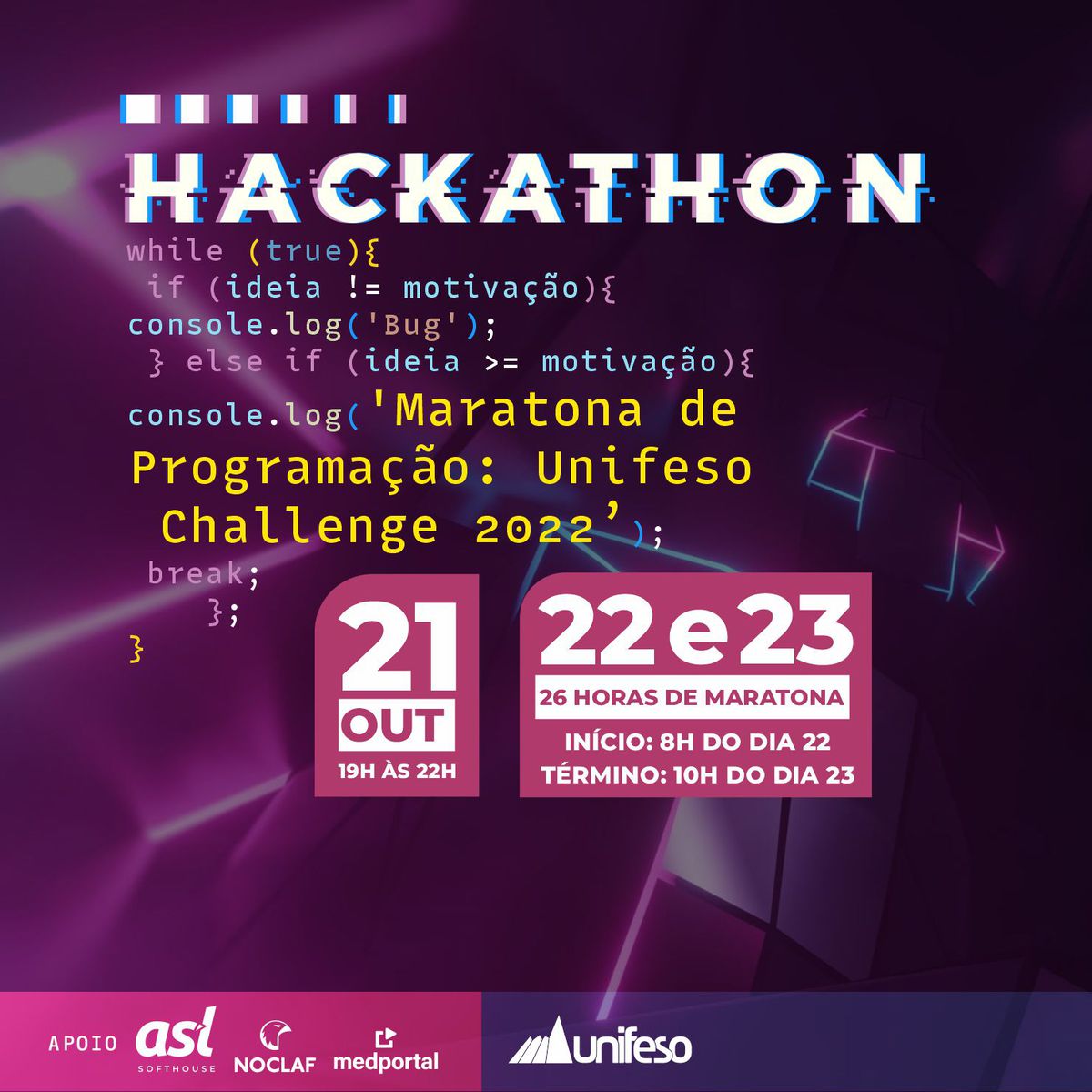 Hackathon - Maratona de Programação: Unifeso Challenge 2022 - Unifeso
