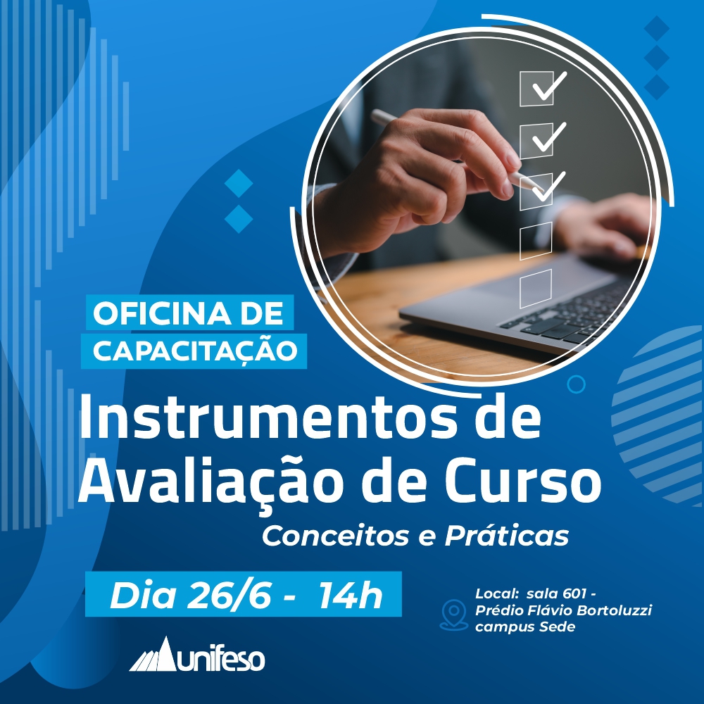 Capacitação - Instrumentos de Avaliação de Curso: Conceitos e Práticas ...